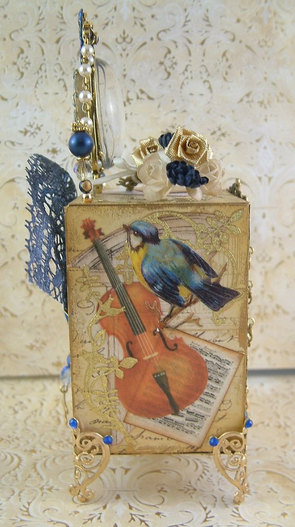 Artfully Musing: Marie Antoinette Inspired Matchbox Chest